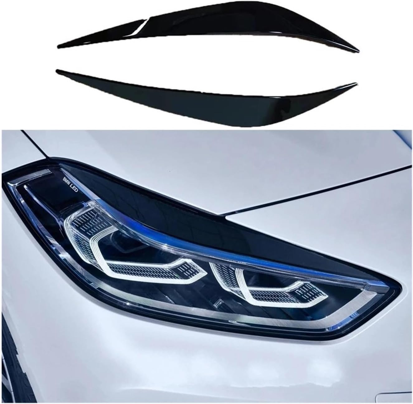 F40 HEADLIGHT EYELIDS – Karbon Auto