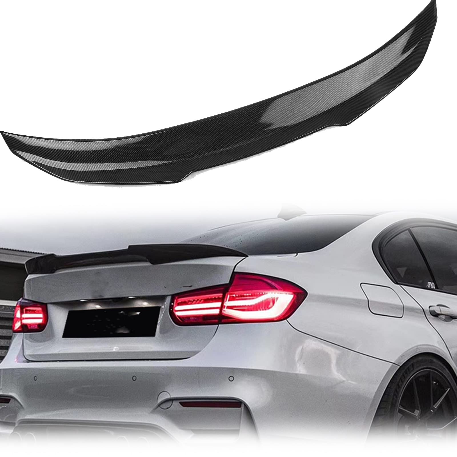 F80 M3 / F30 3-SERIES PSM STYLE CARBON FIBRE BOOT SPOILER – Karbon Auto