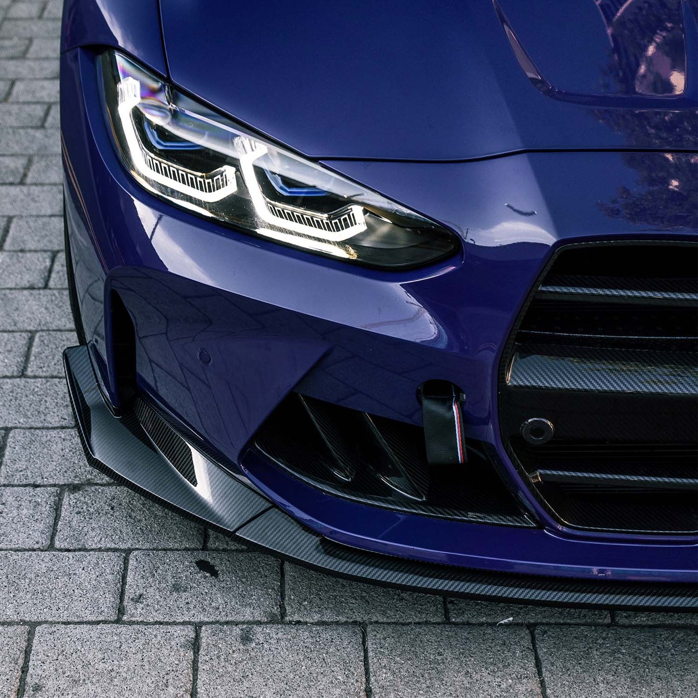 G80 M3 / G82 M4 DRY CARBON FIBRE CSL STYLE FRONT LIP – Karbon Auto