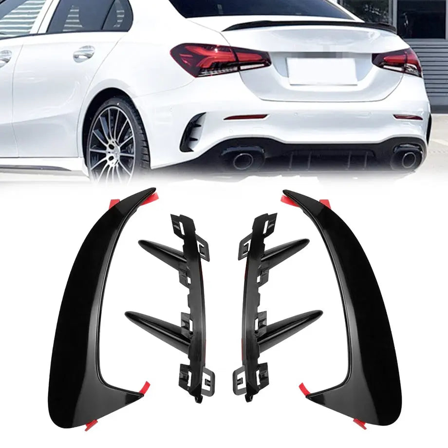 MERC W177 A-CLASS REAR BUMPER CANARDS – Karbon Auto