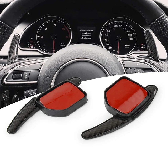 AUDI CARBON FIBRE DSG OLD GEN PADDLE EXTENSIONS – Karbon Auto