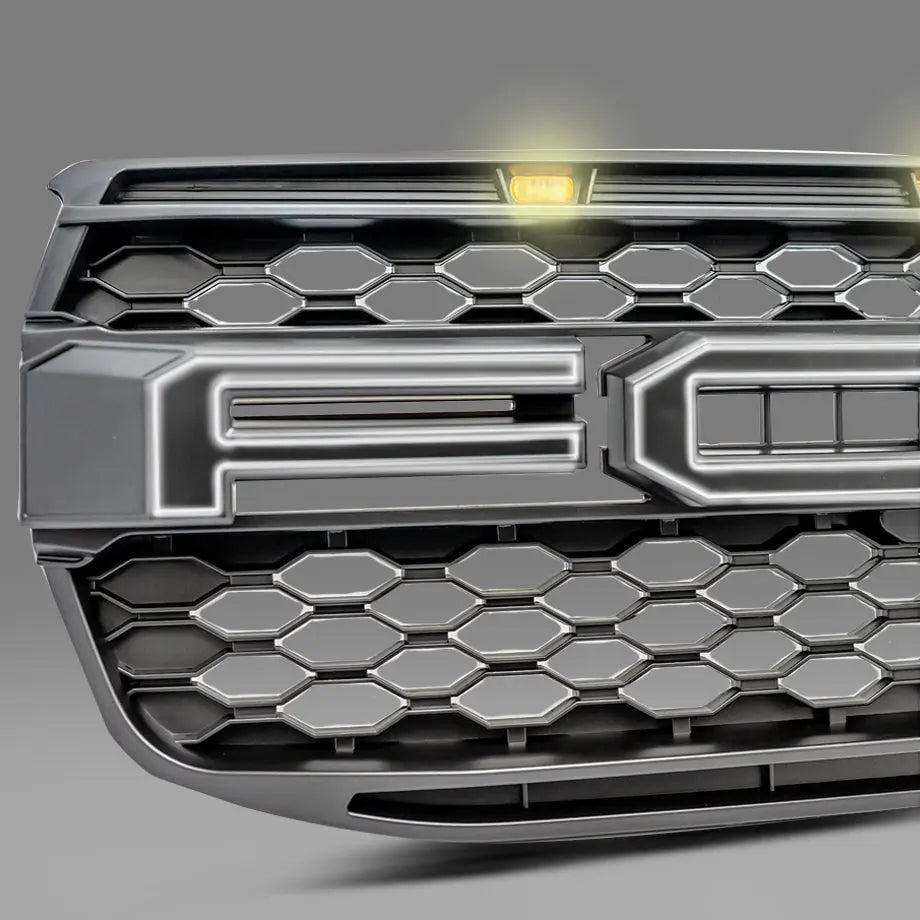 FORD RANGER NEXT GEN BASE MODEL / XL LED UPGRADE GRILLE – Karbon Auto