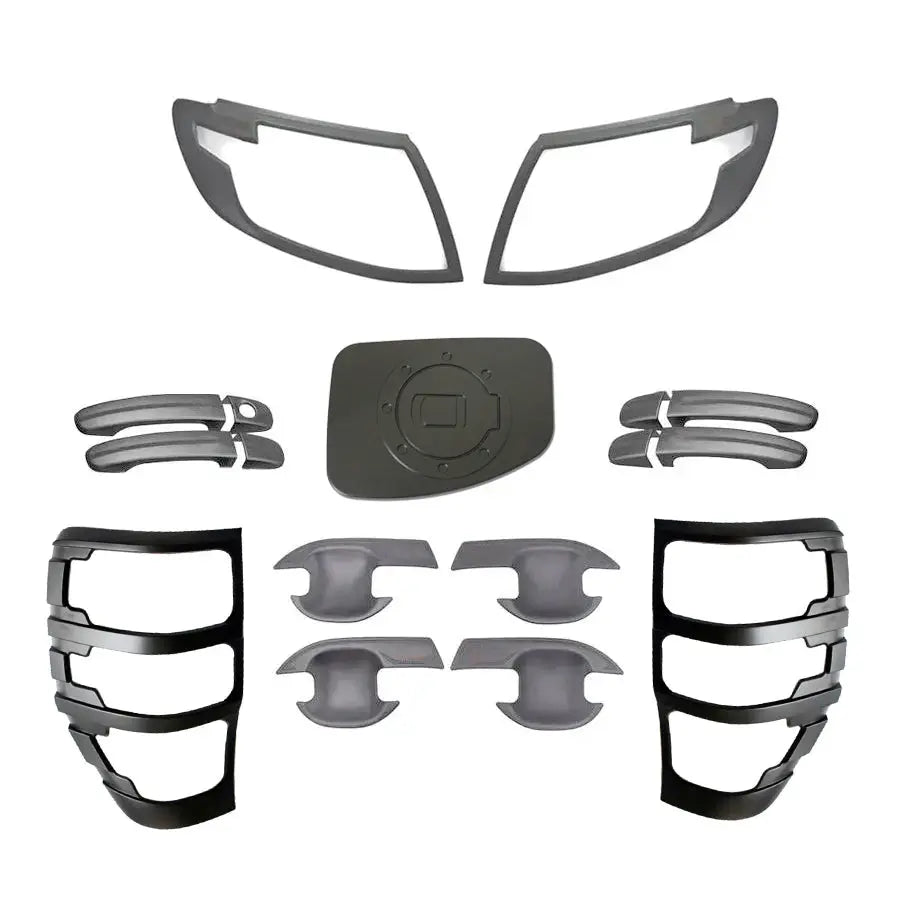 FORD RANGER T6 MATTE BLACK ACCESSORY KIT – Karbon Auto