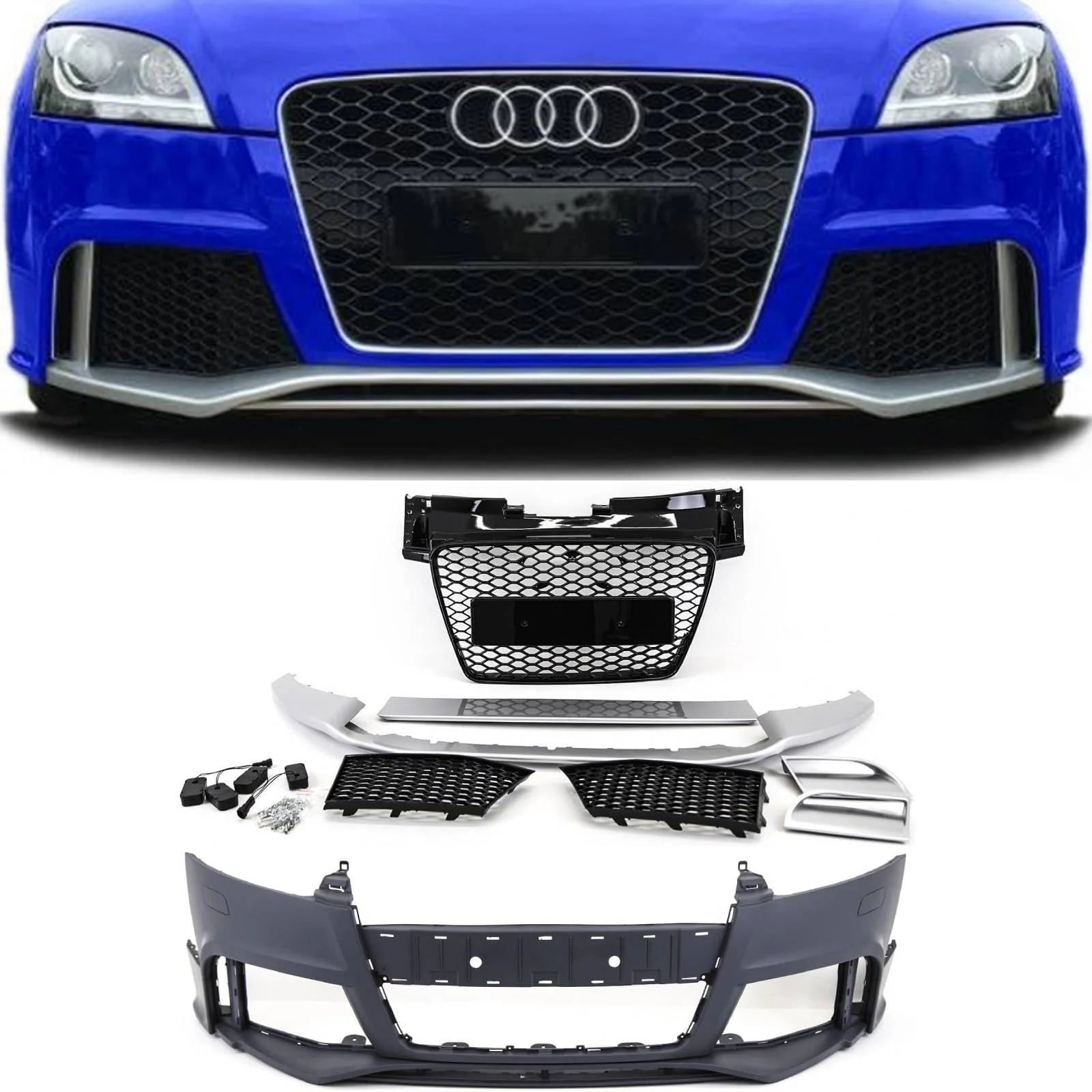 AUDI TT 8J TTRS STYLE FRONT BUMPER – Karbon Auto
