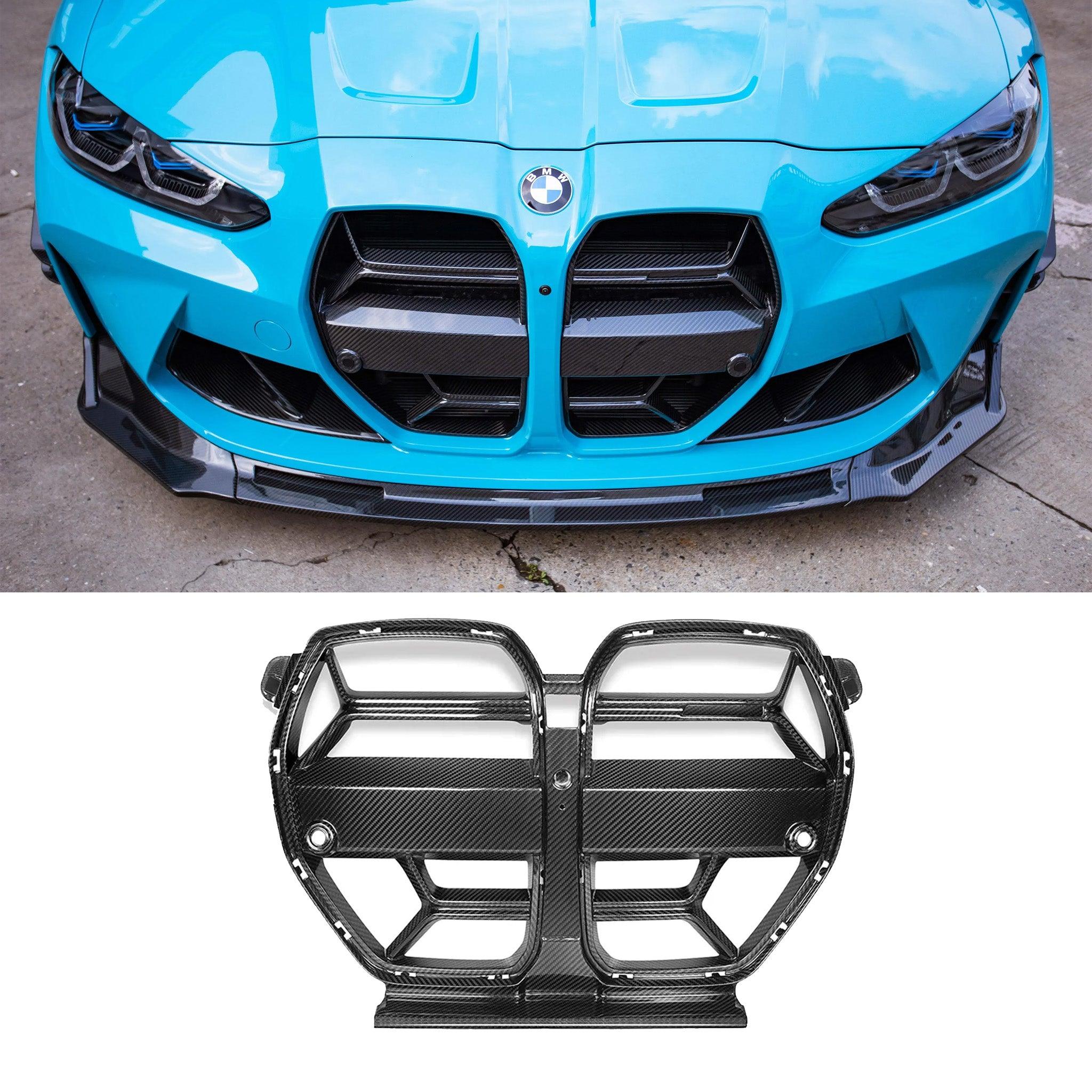 G80 M3 / G82 M4 DRY CARBON FIBRE CSL STYLE GRILLE – Karbon Auto