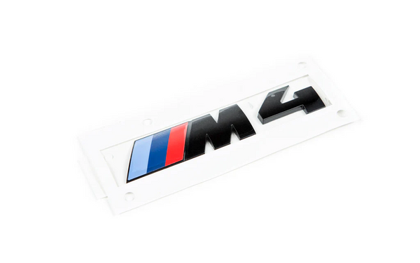 BMW M4 BLACK BADGE TRUNK EMBLEM – Karbon Auto