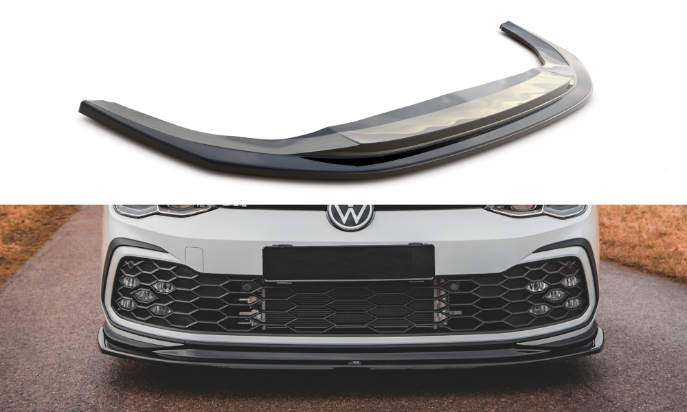 GOLF 8 GTI MAXTON STYLE V.5 FRONT LIP – Karbon Auto