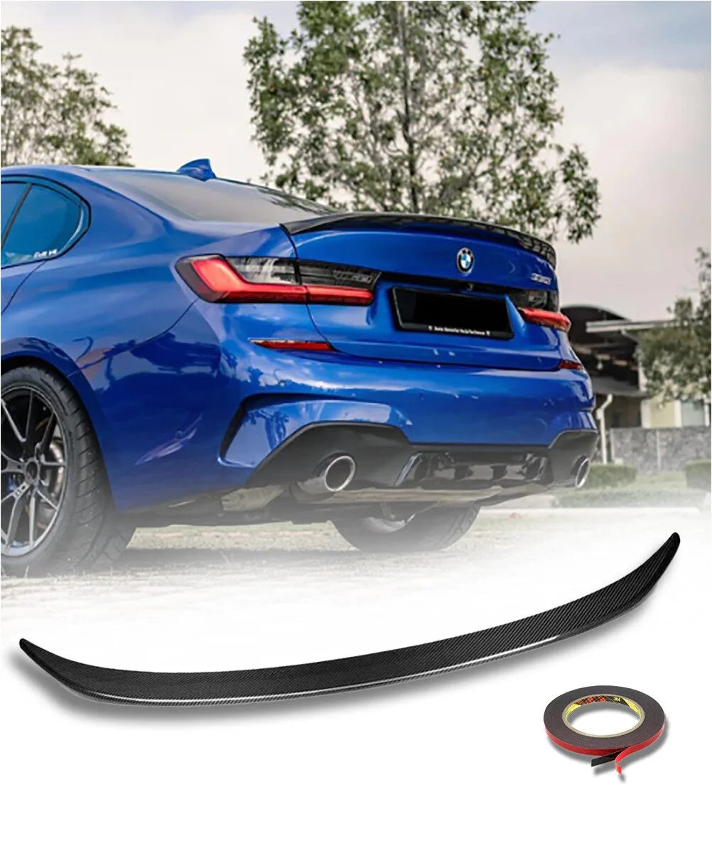 G80 M3 / G20 3-SERIES CARBON FIBRE PERFORMANCE STYLE BOOT SPOILER ...