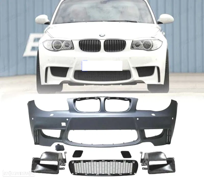 E82 / E87 1M STYLE FRONT BUMPER – Karbon Auto