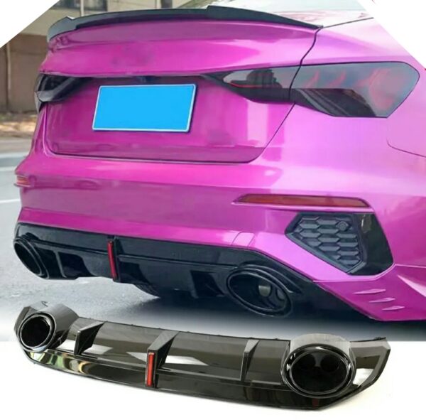 AUDI A3/S3 8Y SEDAN RS3 STYLE F1 LED DIFFUSER – Karbon Auto
