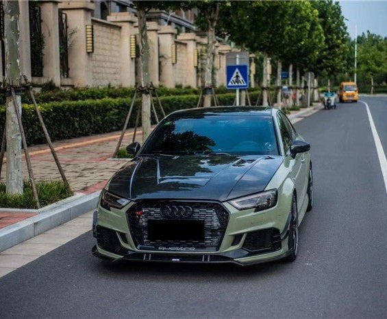 AUDI RS3 8V / 8V.2 ABT STYLE FRONT LIP – Karbon Auto