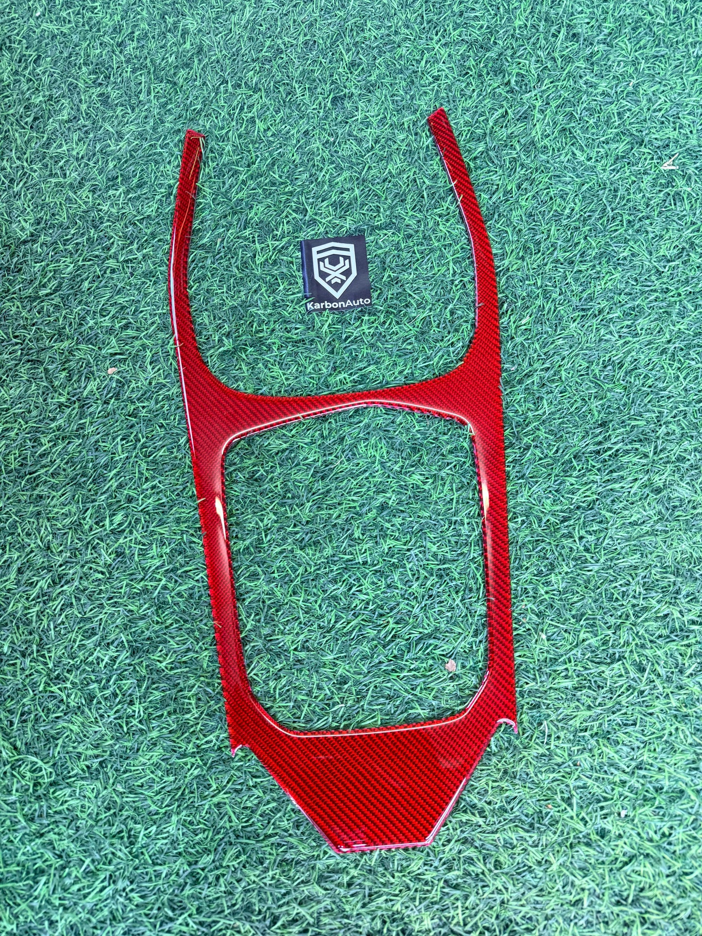 BMW F40 RED CARBON CENTRE CONSOLE – Karbon Auto