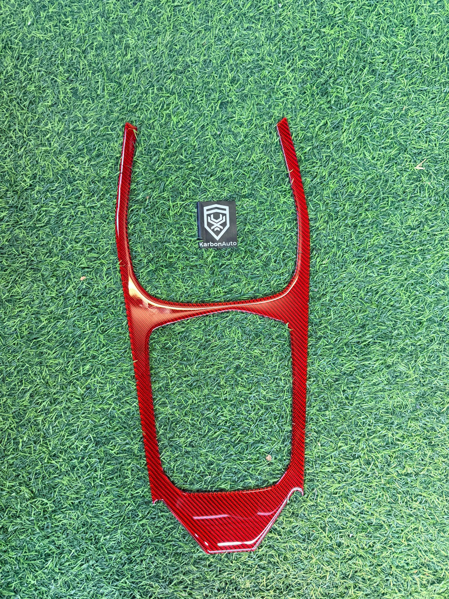 BMW F40 RED CARBON CENTRE CONSOLE – Karbon Auto