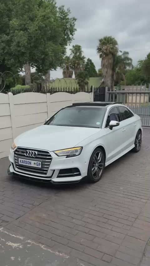 AUDI A3/S3 17+ S-LINE FRONT LIP – Karbon Auto