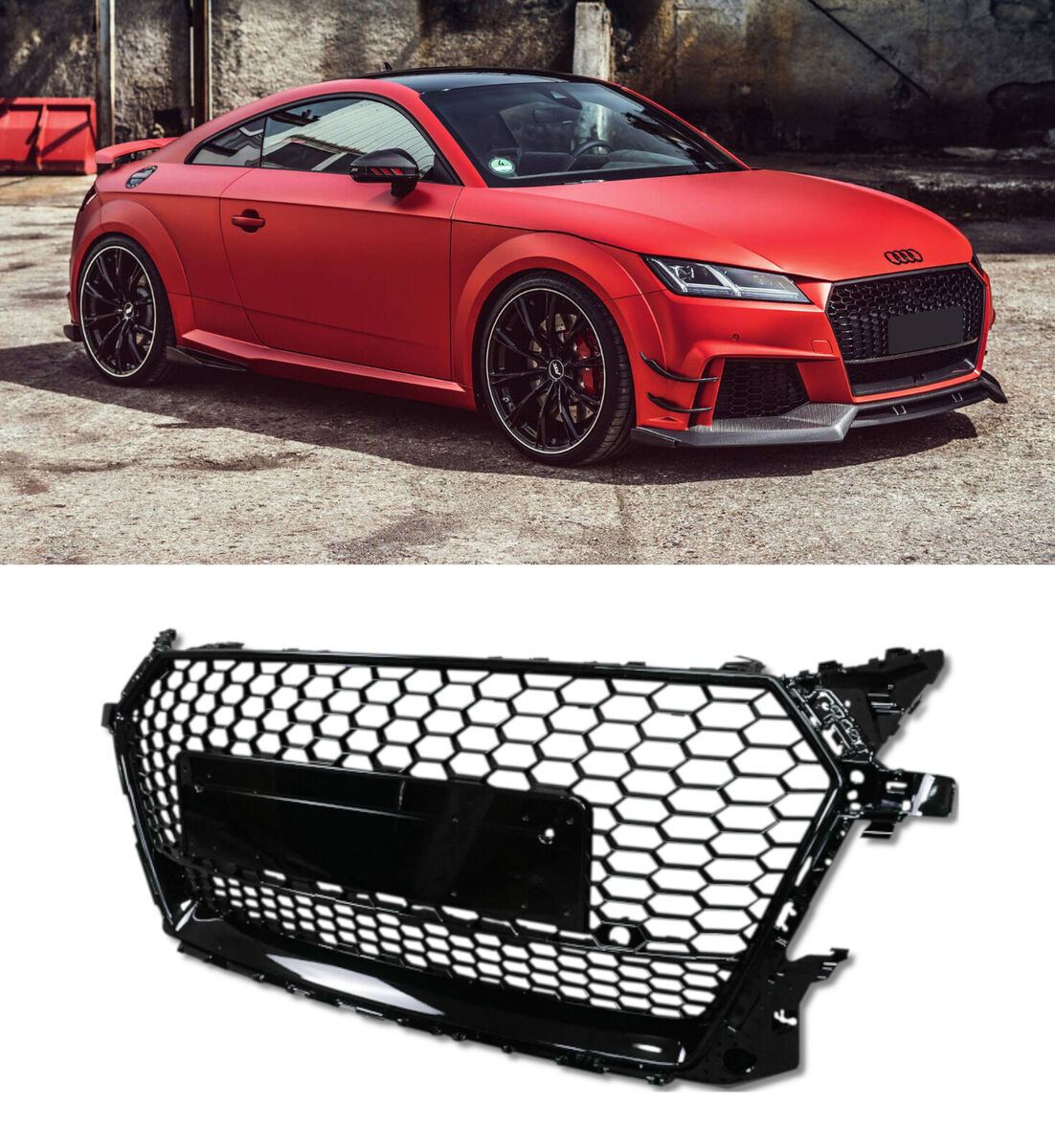 AUDI TT 8S TTRS STYLE GRILLE – Karbon Auto