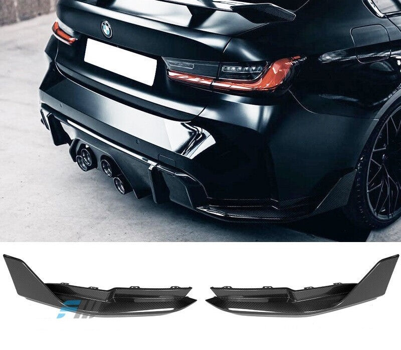 G80 M3 CARBON FIBRE M PERFORMANCE STYLE DIFFUSER WINGLETS – Karbon Auto