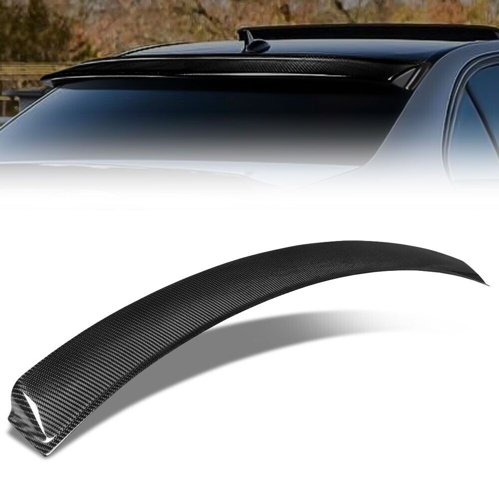 MERC W204 C-CLASS SEDAN CARBON FIBRE ROOF SPOILER – Karbon Auto