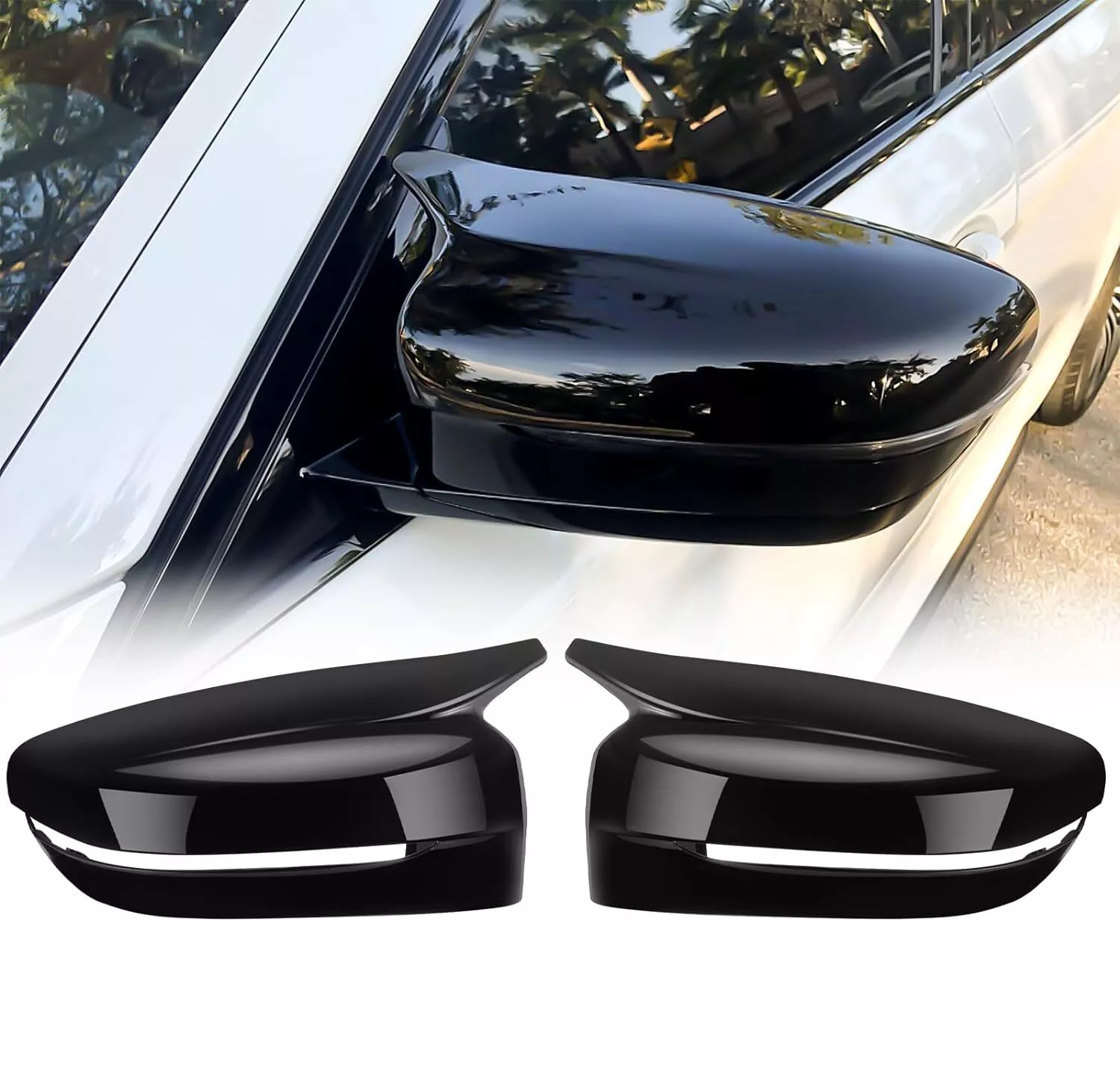 G20 3-SERIES M STYLE MIRROR CAPS GLOSS BLACK – Karbon Auto