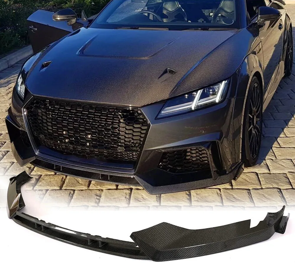 AUDI TTRS 8S ATB STYLE CARBON FIBRE FRONT LIP – Karbon Auto